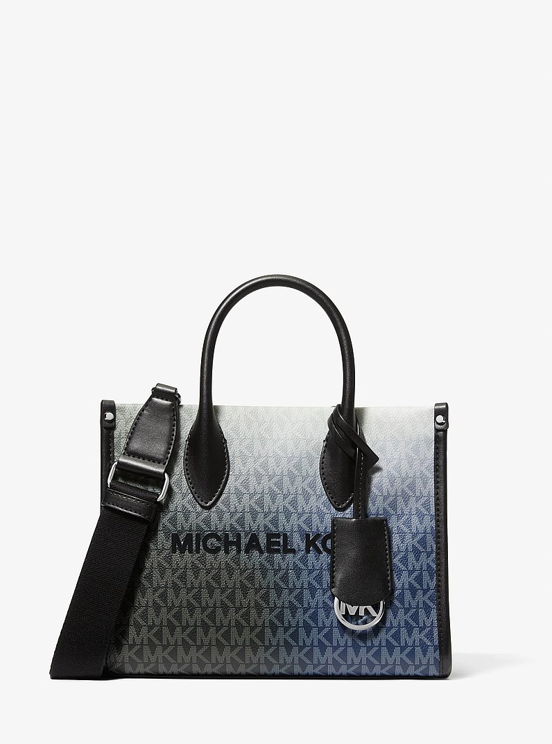 Mirella Small Ombré Signature Logo Crossbody Bag in BLACK COMBO - Sale ...